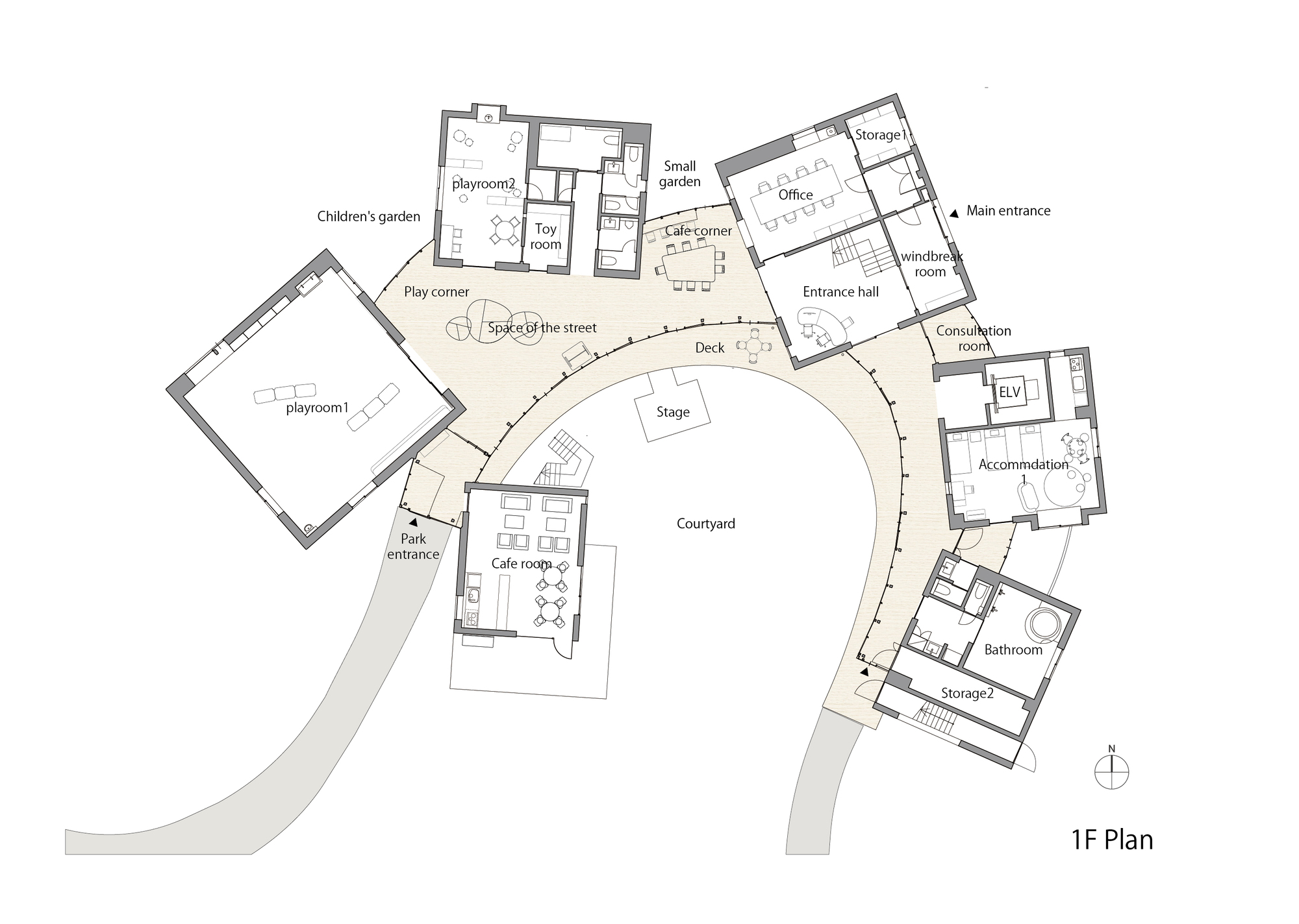 Gallery of TSURUMI Children’s Hospice / TAISEI DESIGN Planners ...