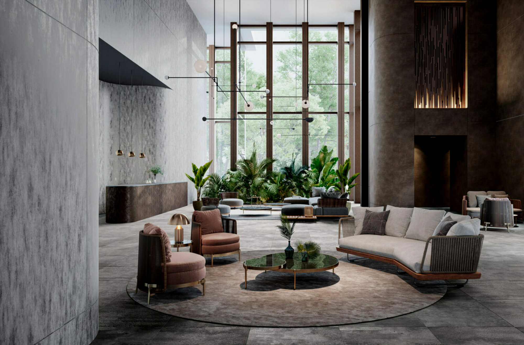 Gallery of Interior Finishes with Natural Textures That Are Easy to ...