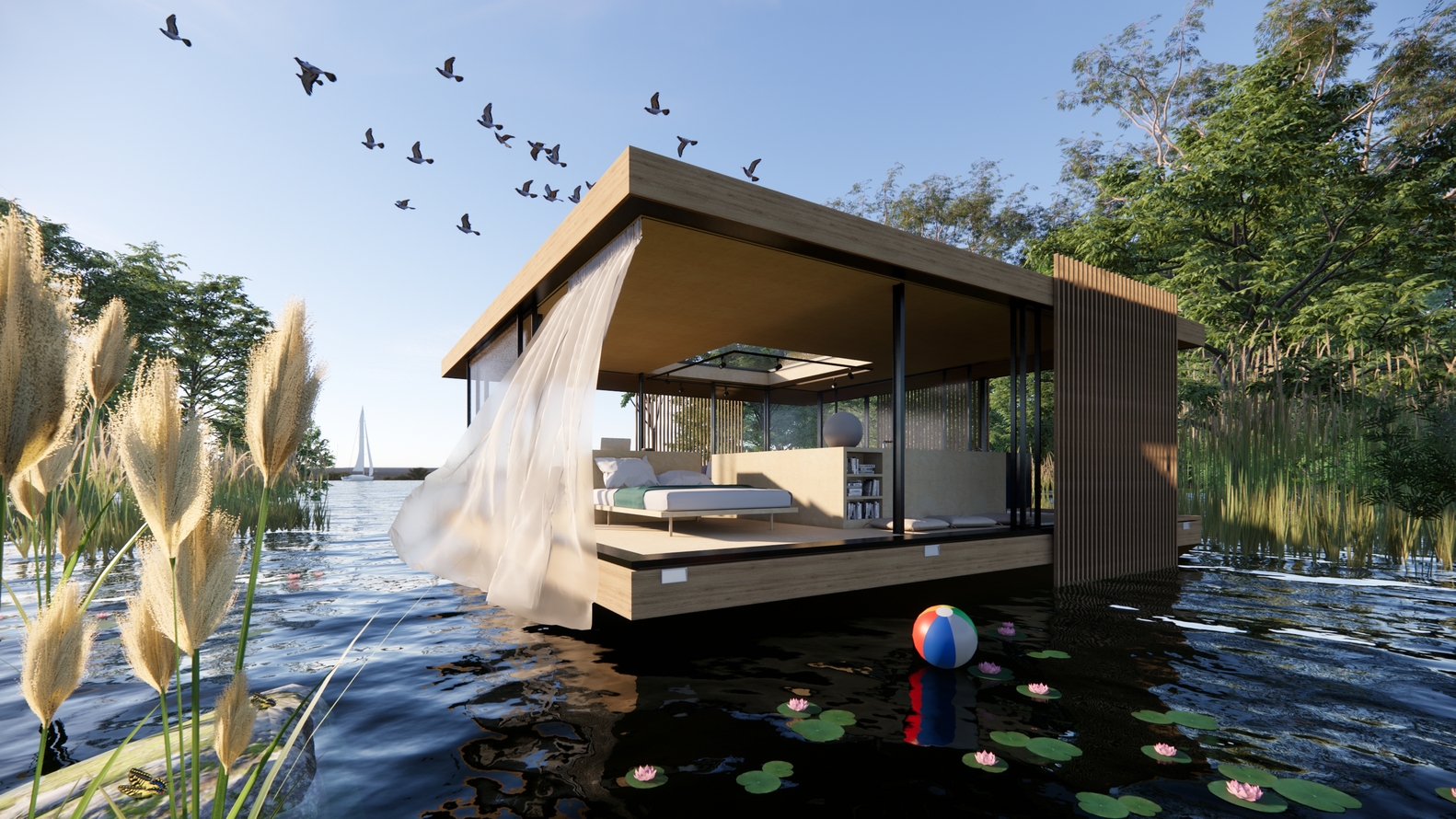 Gallery of A Floating Home in Canada and a Private Villa in Egypt: 8 ...