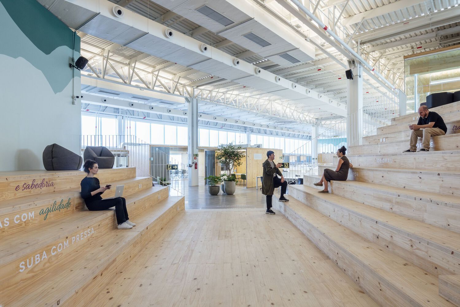 Gallery of Indoor Bleachers: From Offices to Homes - 17
