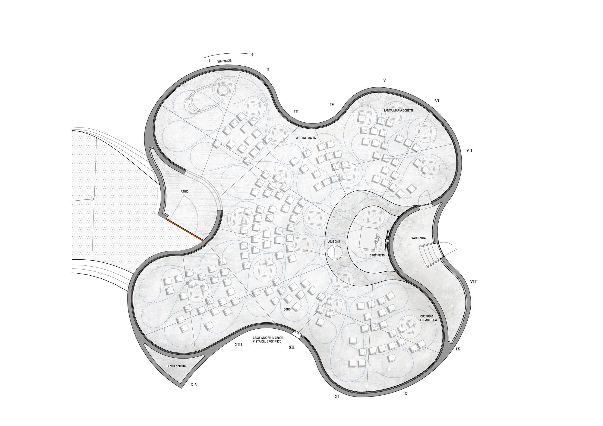 Galería de Iglesia Santa Maria Goretti / Mario Cucinella Architects - 20