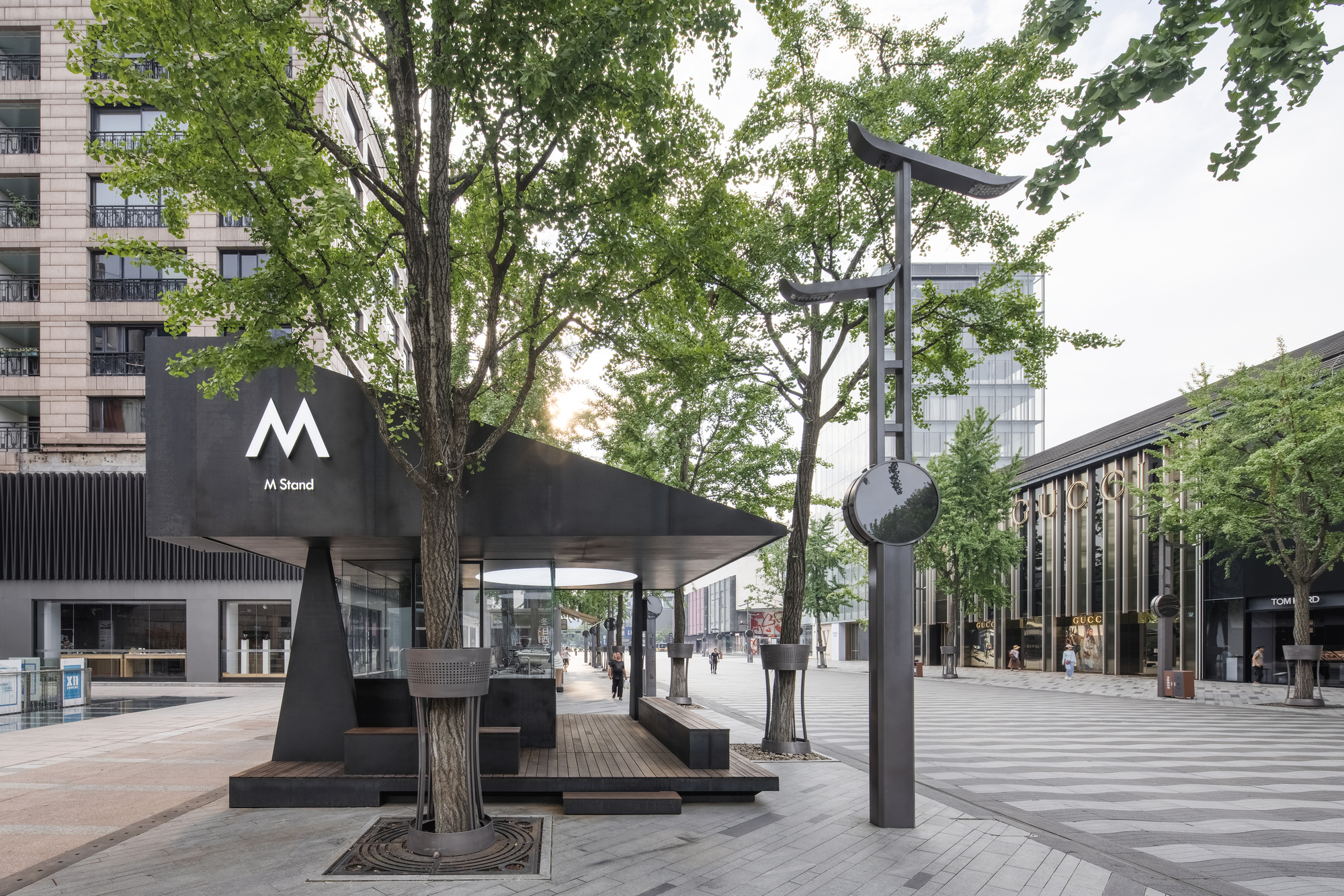 Gallery of Corner Pavilion / Dazhou And Associates - 9