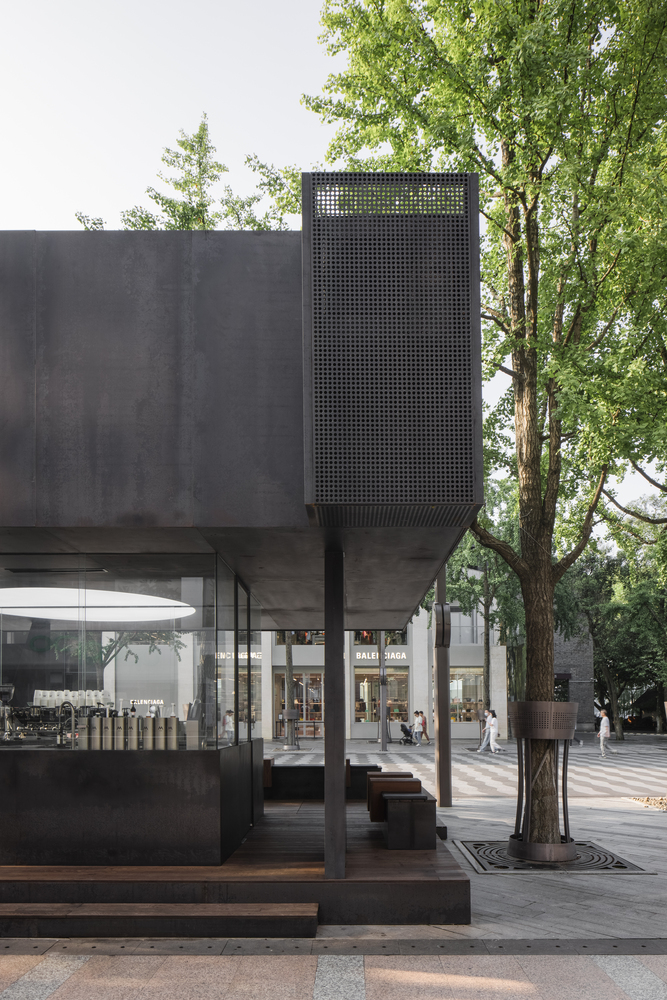 Gallery of Corner Pavilion / Dazhou And Associates - 9