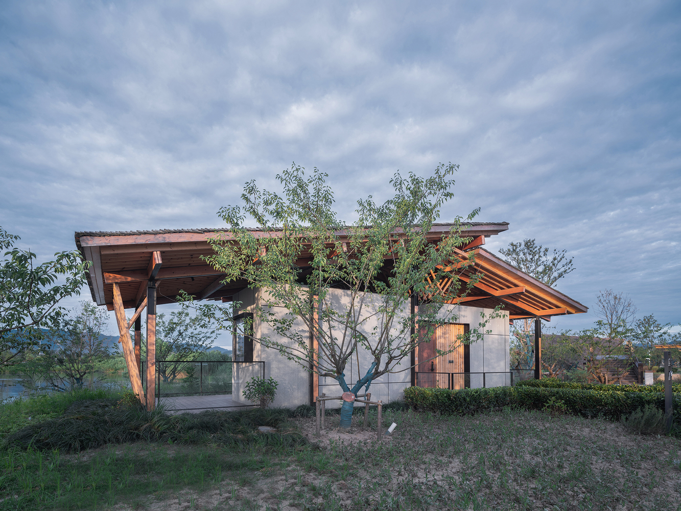 Gallery of Fuyang · Yangbei Lake Wetland Ecological Hotel / Shulin ...