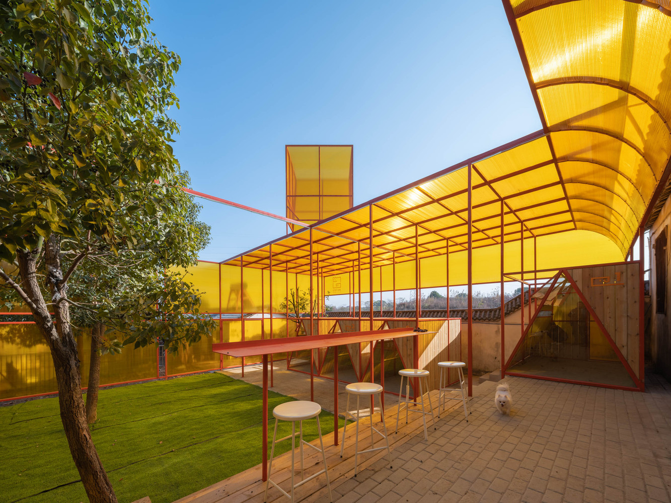 Gallery of Reconstruction Design of Wuhan Stray Animal Base Adoption ...