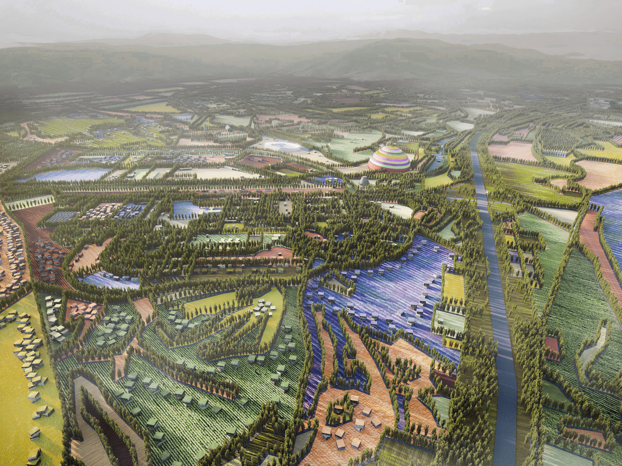 Gallery of MVRDV Unveils its Vision for a Self-Sufficient Valley in ...