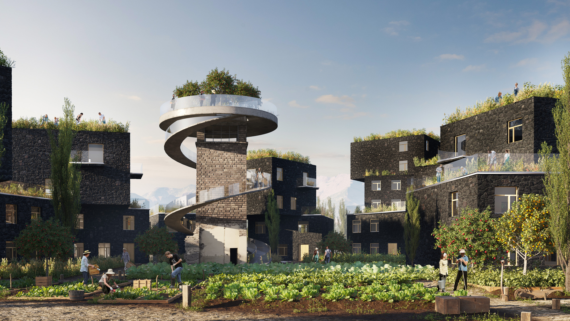 Gallery of MVRDV Unveils its Vision for a Self-Sufficient Valley in ...
