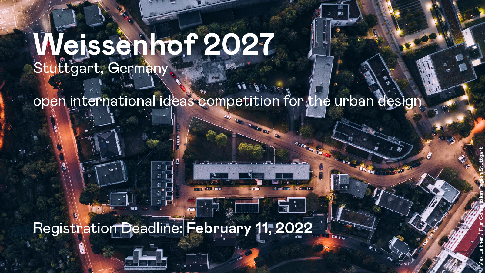 Call for Entries: Open Competition for the Weissenhof in Stuttgart ...