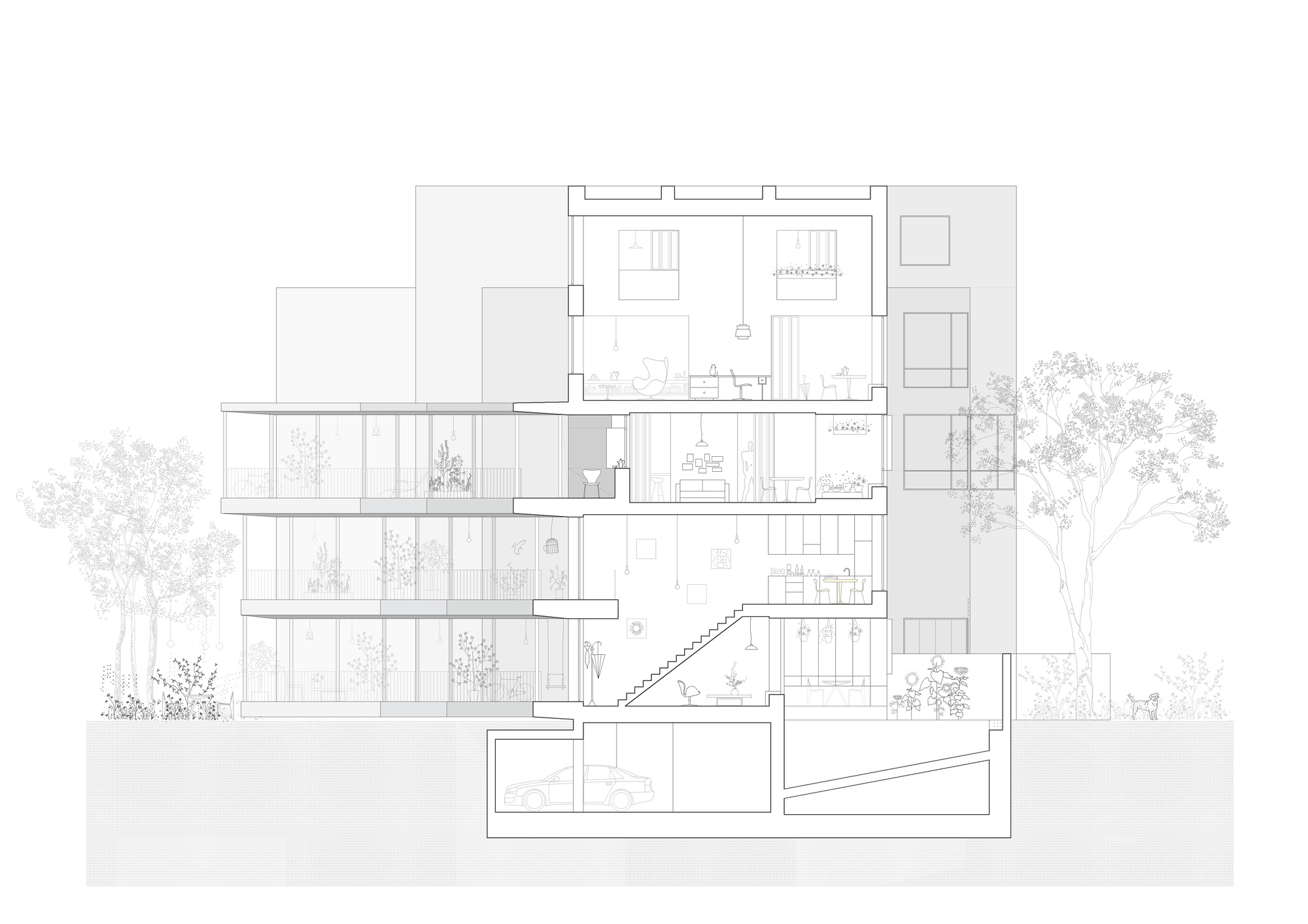 Gallery of Urban Spaces 2 / Mumuleanu 14 Apartment Building / ADNBA - 26