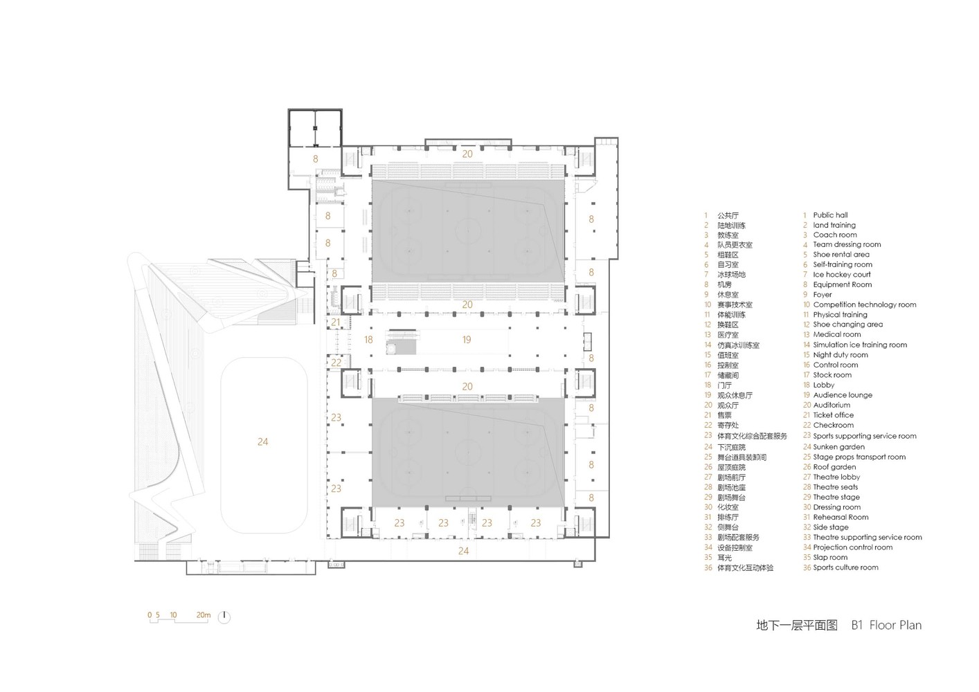 Gallery of Wukesong Ice Sports Center / BIAD-ZXD ARCHITECTS - 16