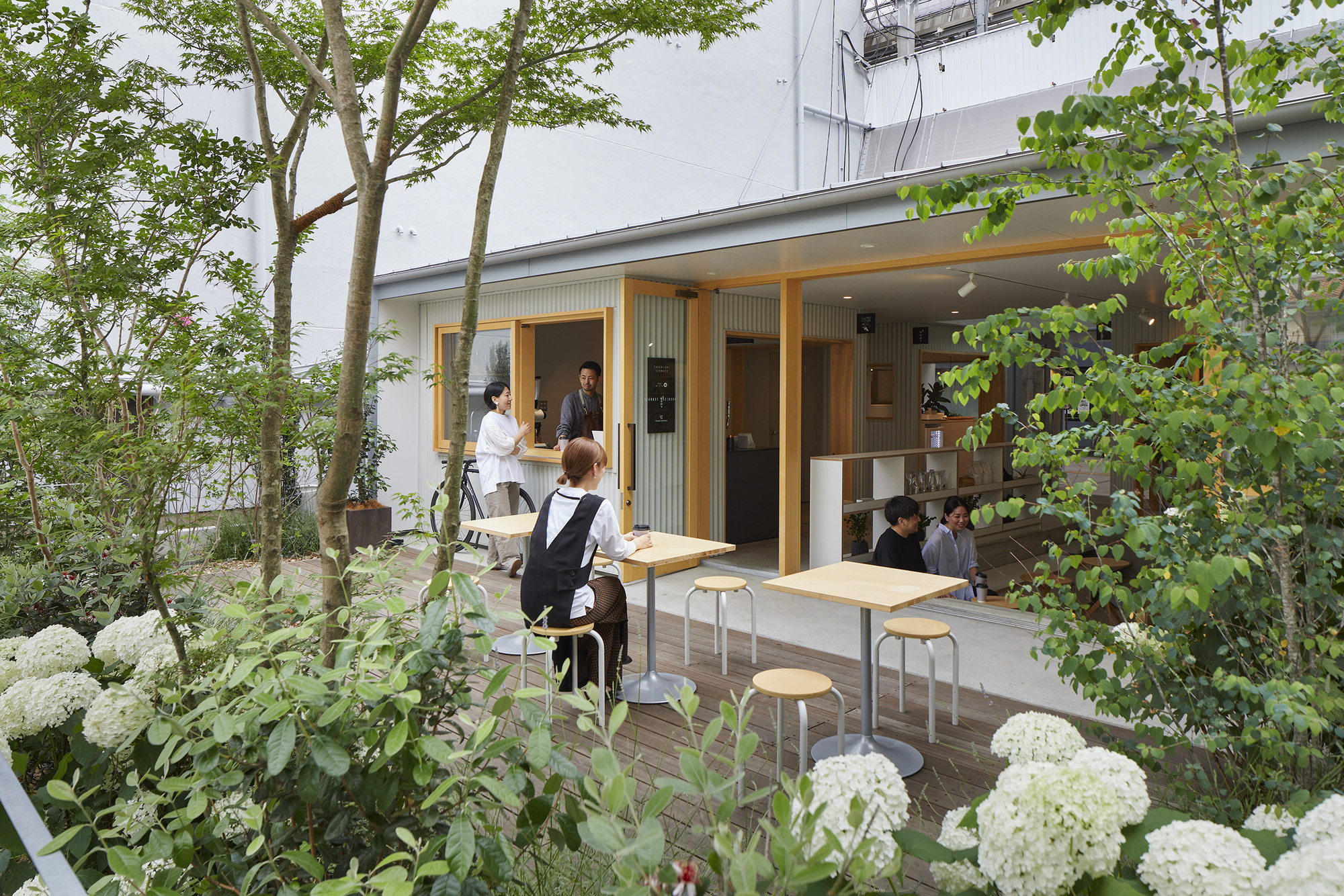 Gallery of Takenishi Terrace Coffee Shop / YRAD - 13
