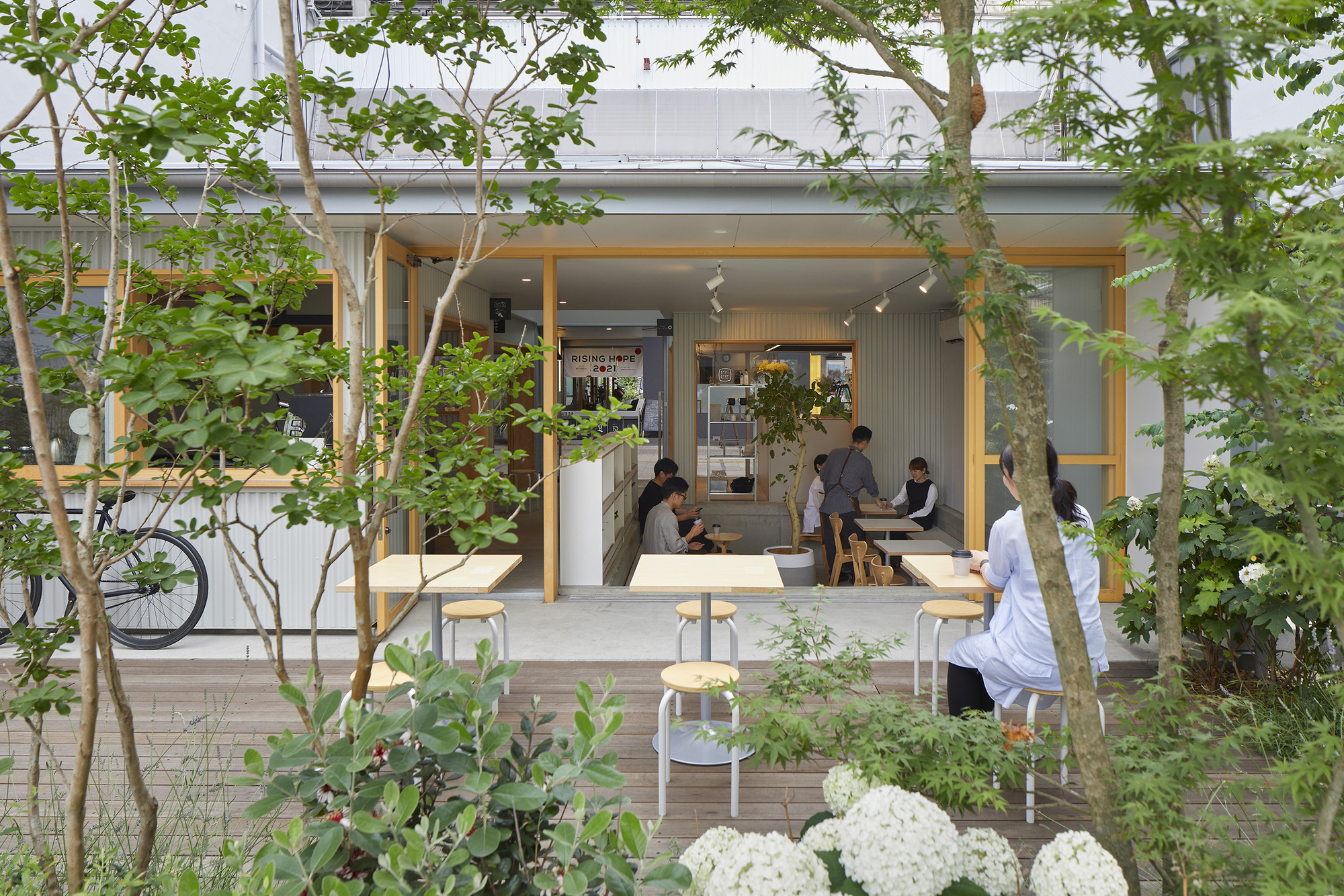 Gallery of Takenishi Terrace Coffee Shop / YRAD - 22