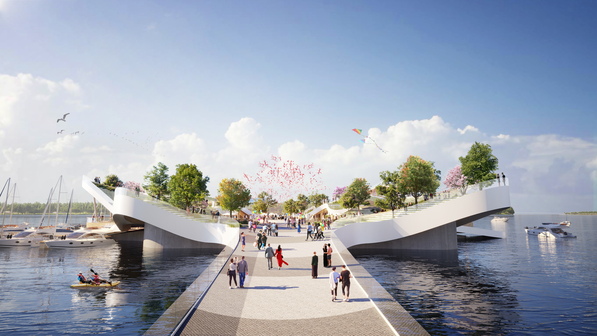 Gallery of Heatherwick Studio Unveils Plant-Shaped Pier Proposal for ...