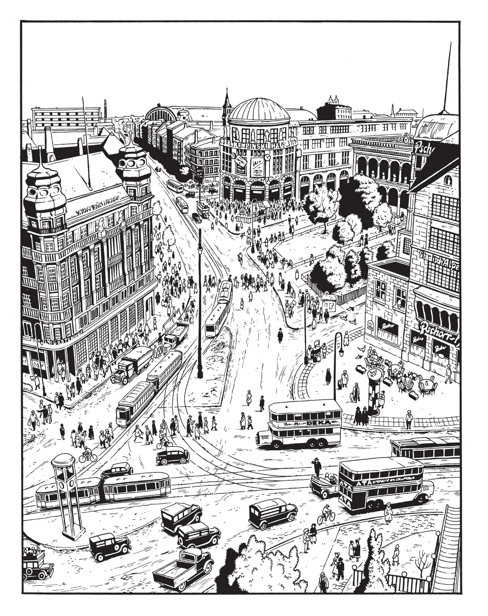 Gallery of The Graphic Novel as Architectural Narrative: Berlin and Aya - 7