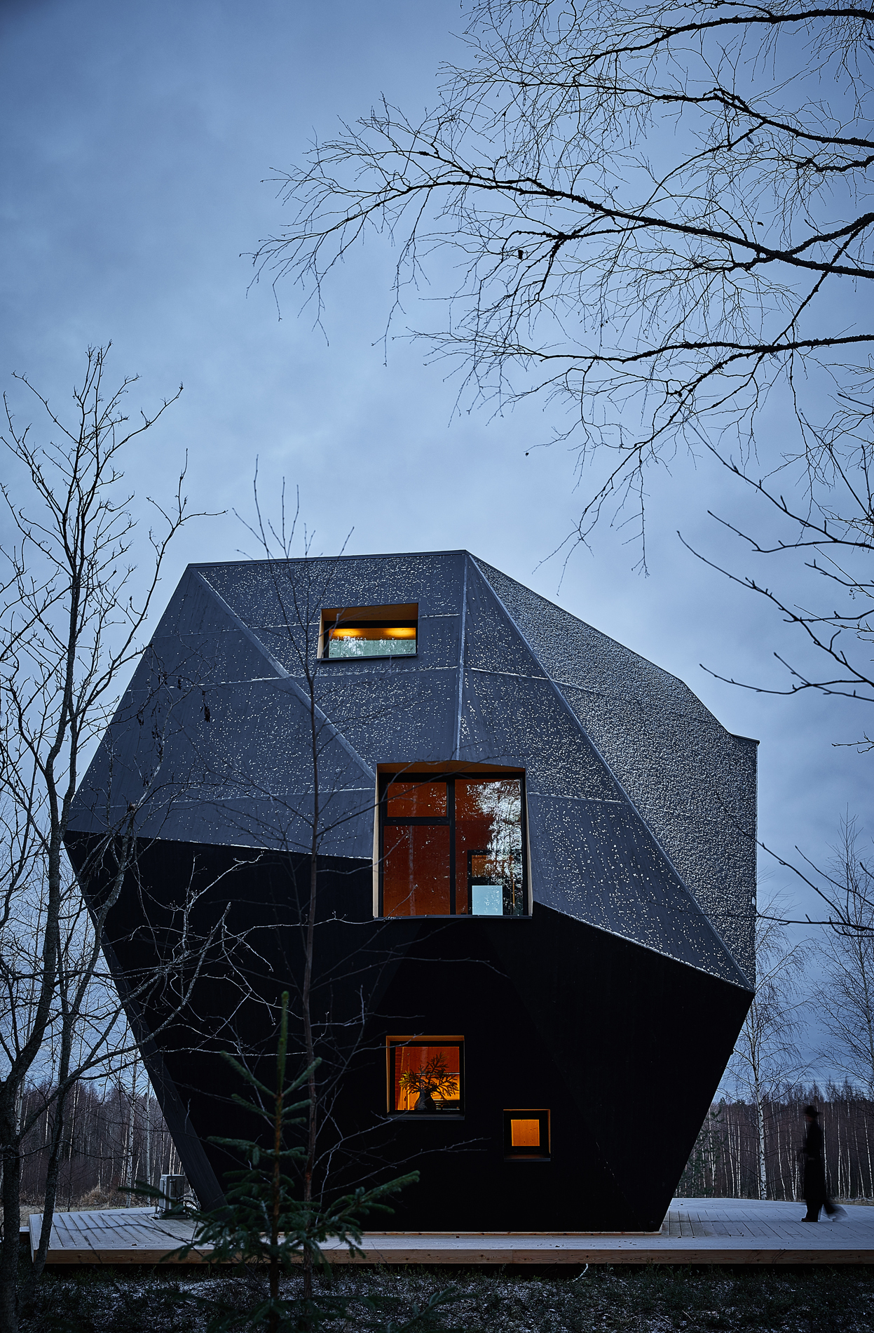 Gallery of Meteorite Cabin / Ateljé Sotamaa - 3