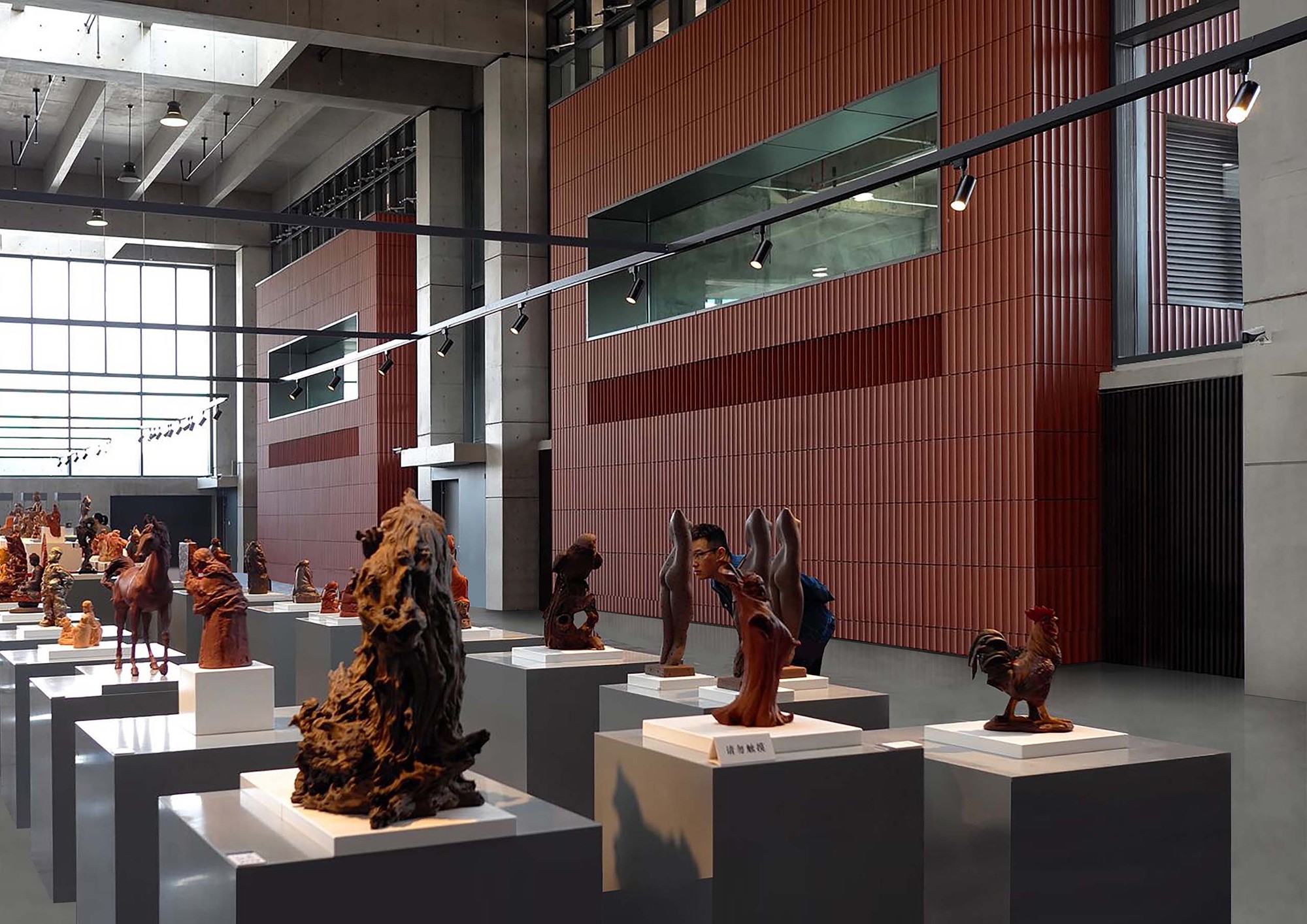 Gallery of Multi-function Hall in Qinglongshan Park / Architecture ...