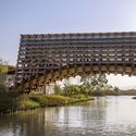 Timber Bridge in Gulou Waterfront / LUO studio | ArchDaily