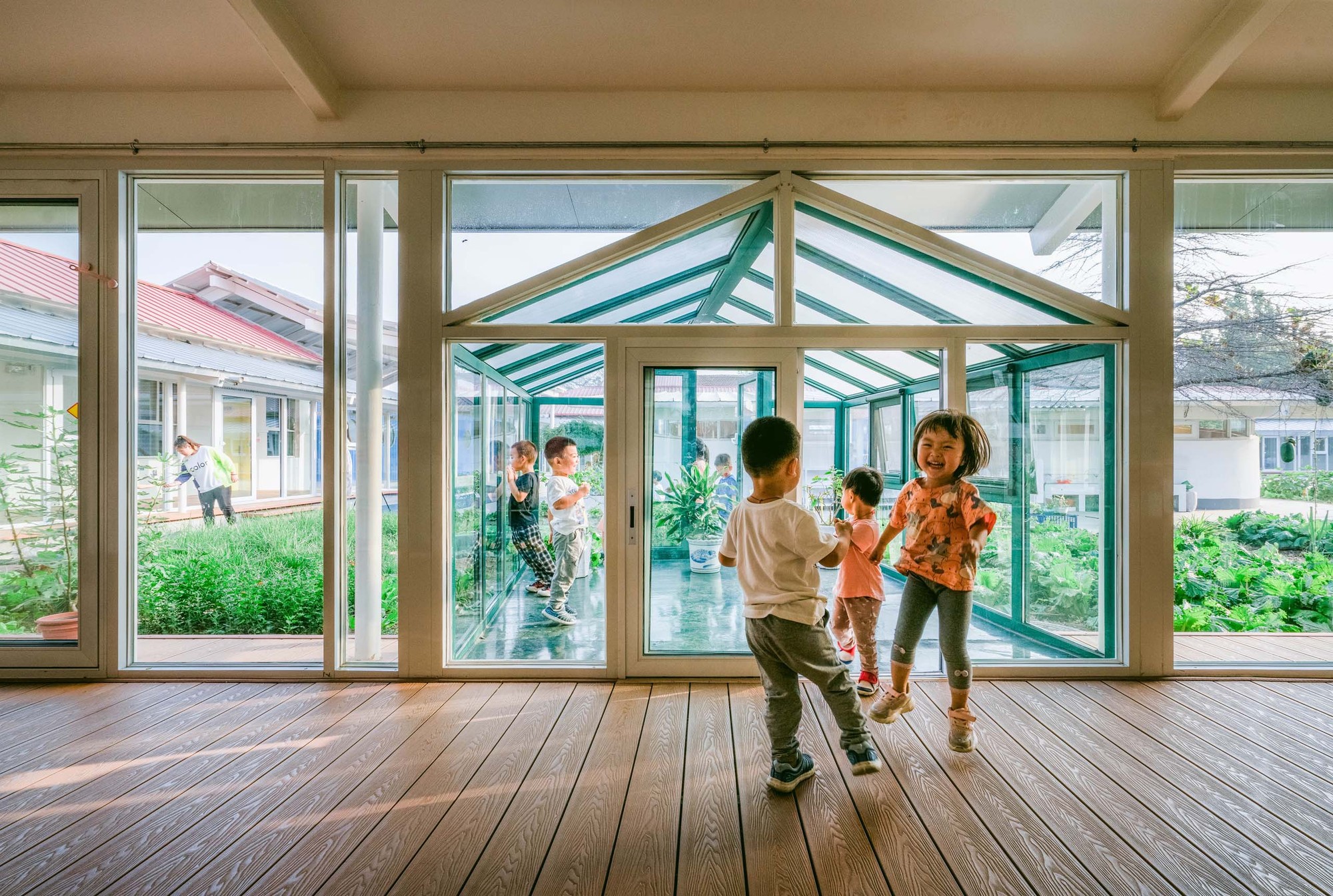 Gallery of Xian County Sunshine Kindergarten / People's Architecture ...