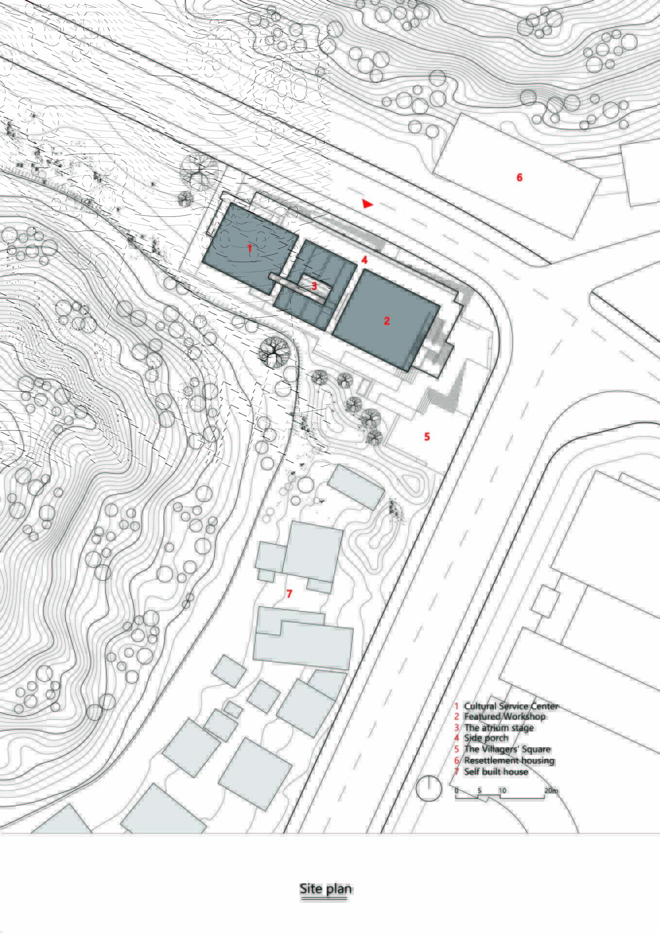 Gallery of Cultural Service Center and Local Workshops of Ruyi Village ...