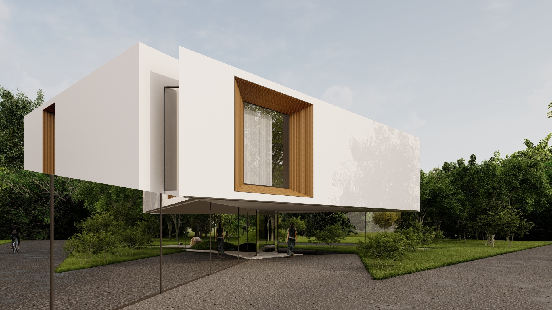 Gallery of A Coastal Villa in Santorini and a Shelter in the Forests of ...