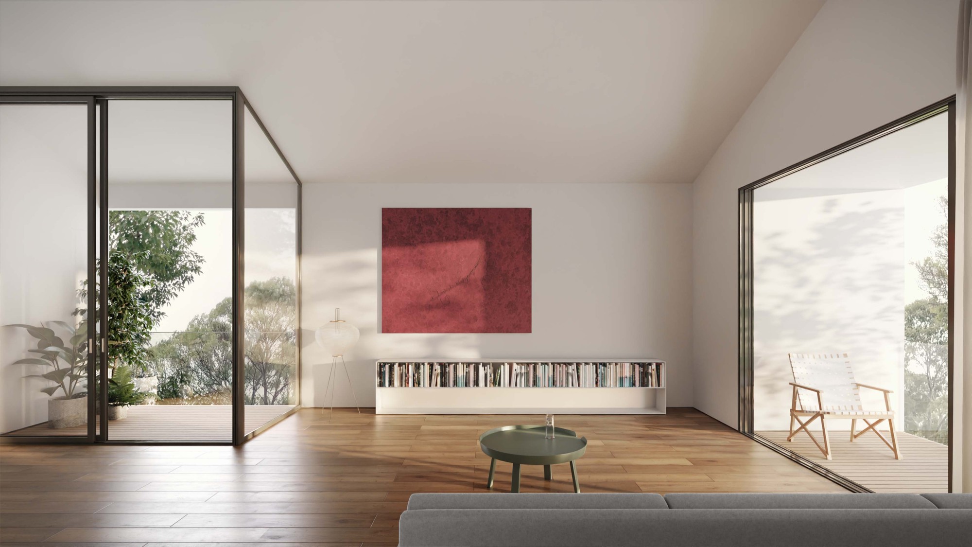 Gallery of A Coastal Villa in Santorini and a Shelter in the Forests of ...