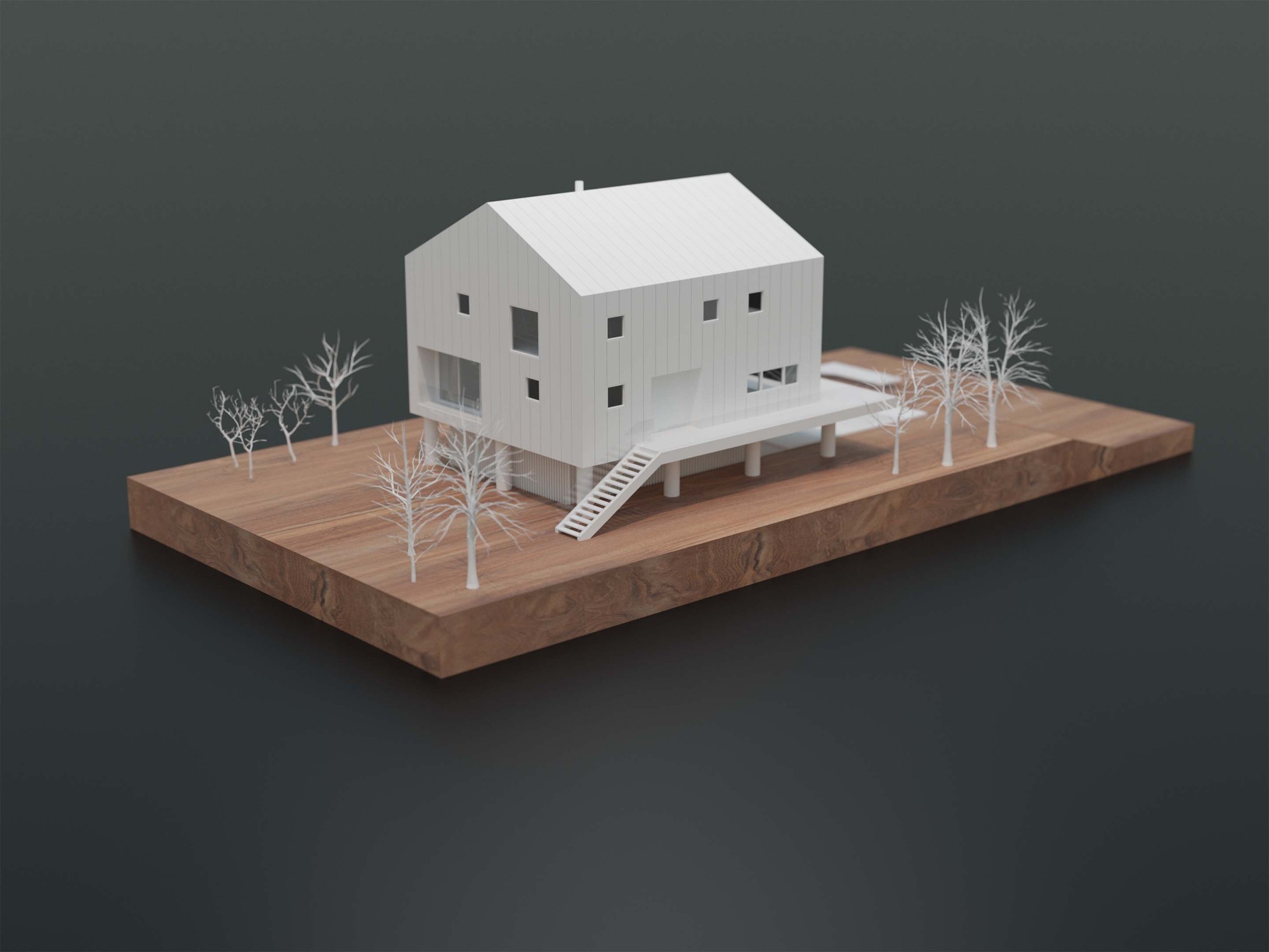 Gallery of A Coastal Villa in Santorini and a Shelter in the Forests of ...