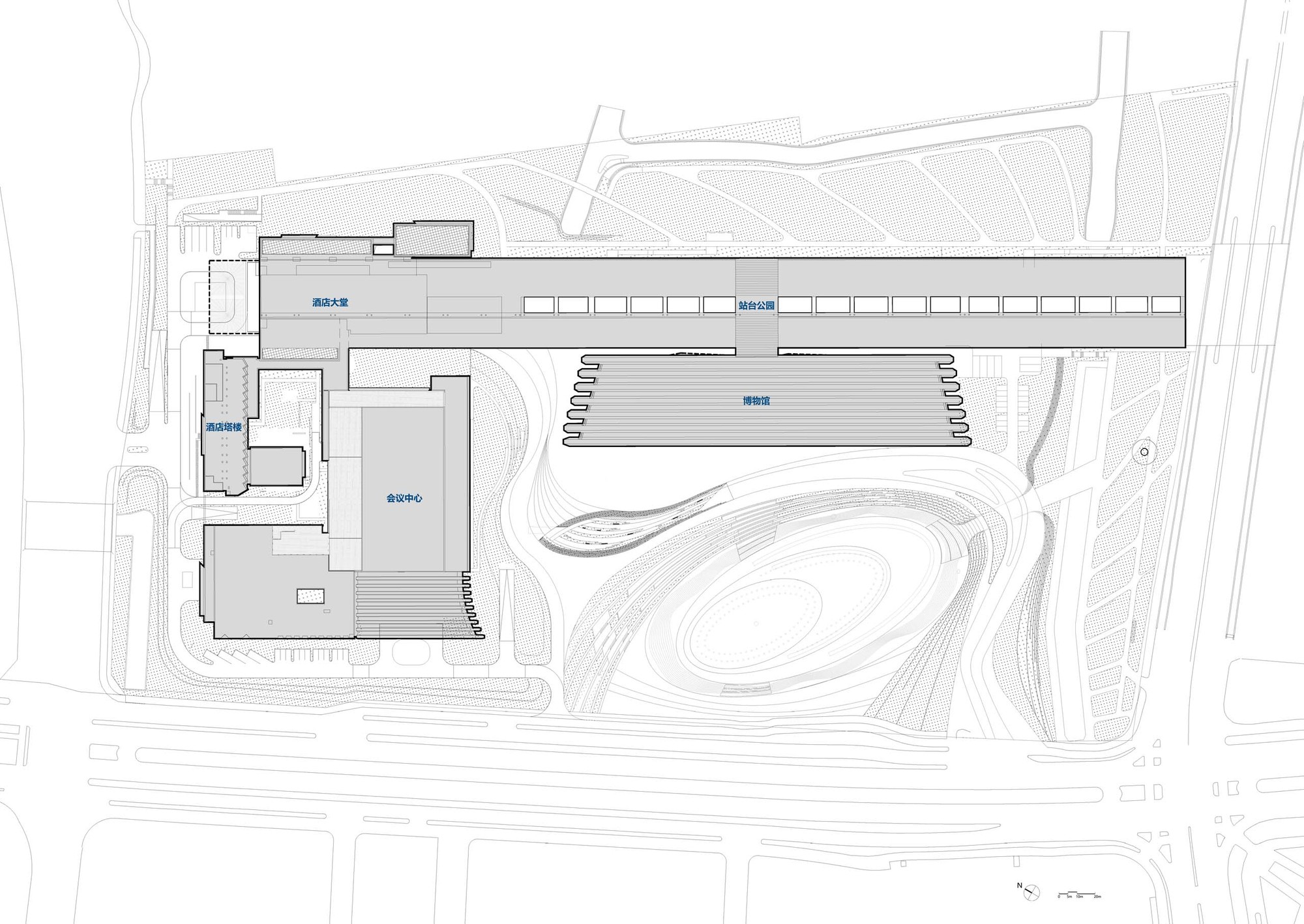 Gallery of China Yellow Sea Wetlands Museum / DuShe Architectural ...