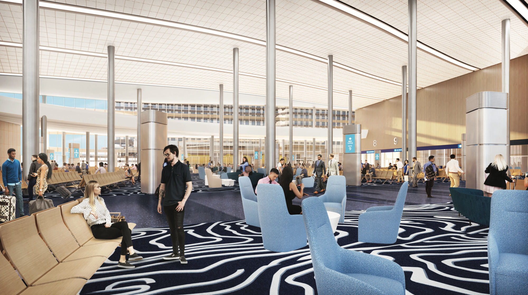 Gallery of Construction Begins on the Largest Cruise Terminal in North ...