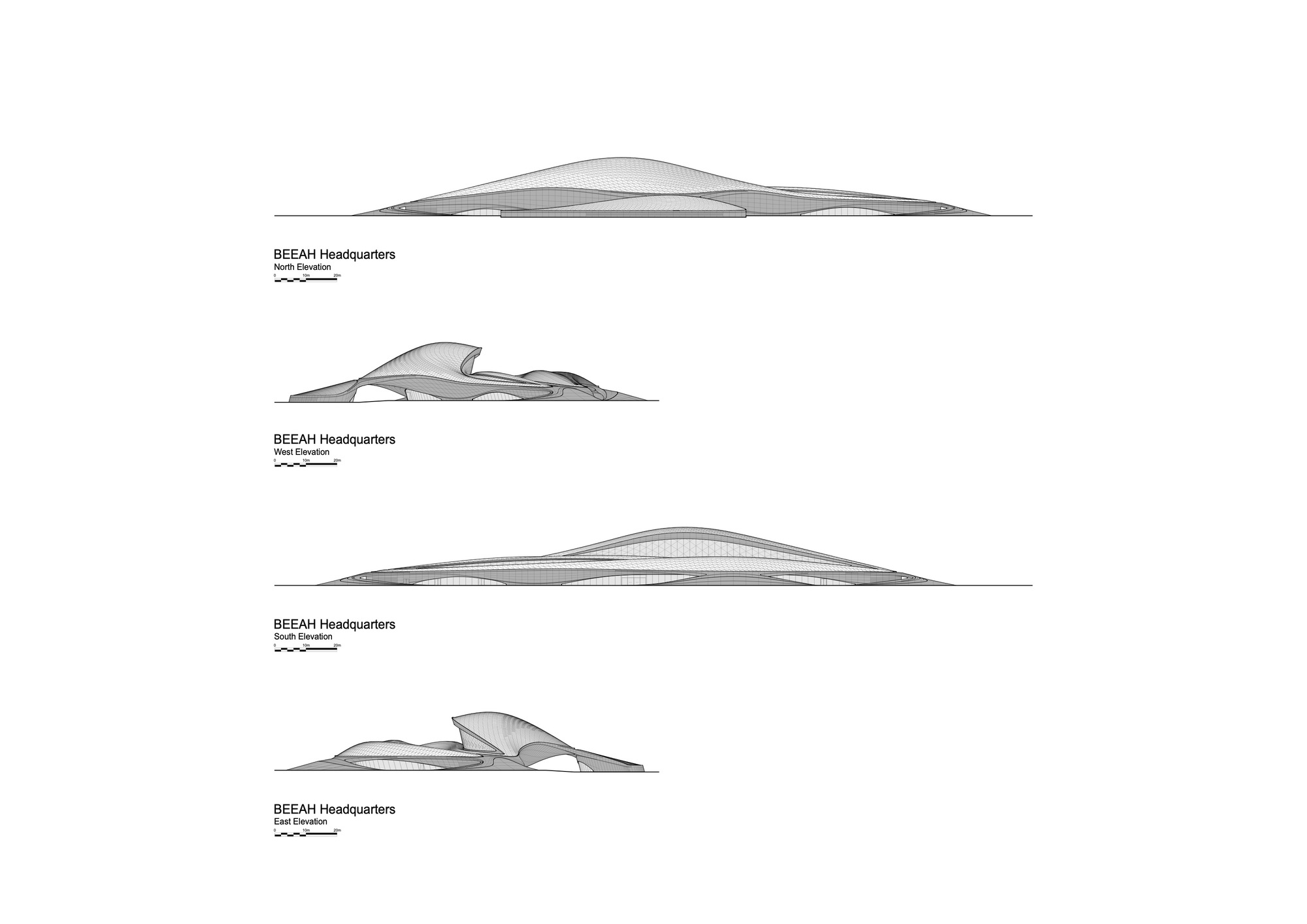 Gallery of BEEAH Headquarters / Zaha Hadid Architects - 18