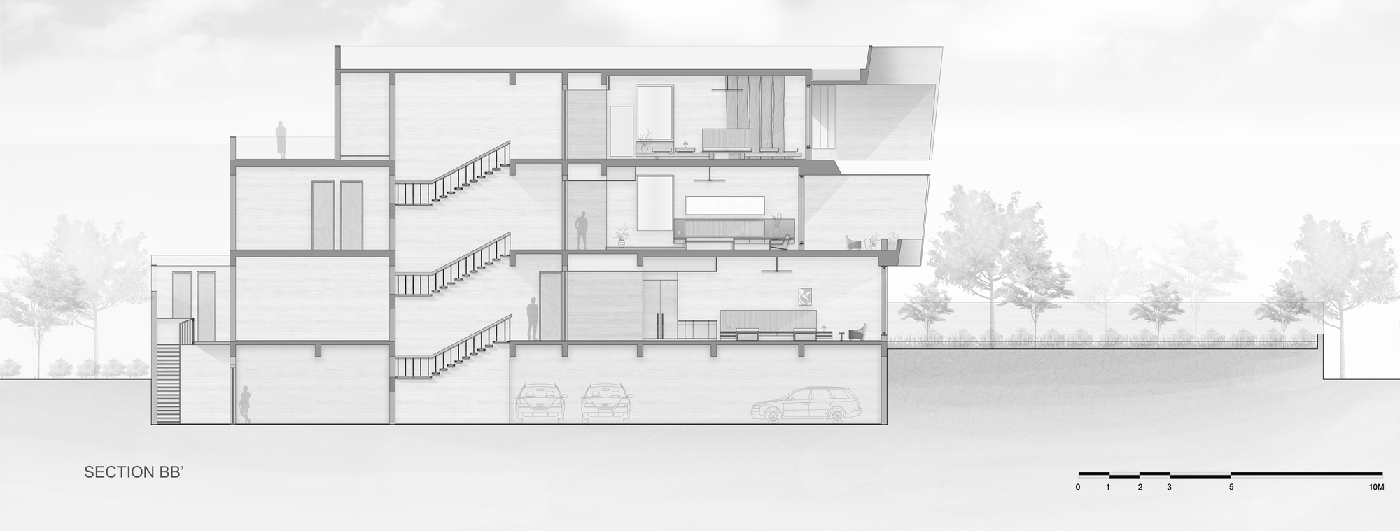 Gallery of Beton Brut Residence / The Grid Architects - 26