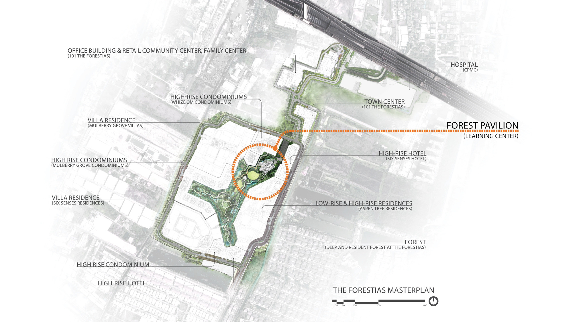 Gallery of Forest Pavilion, The Forestias / Foster + Partners + TK ...