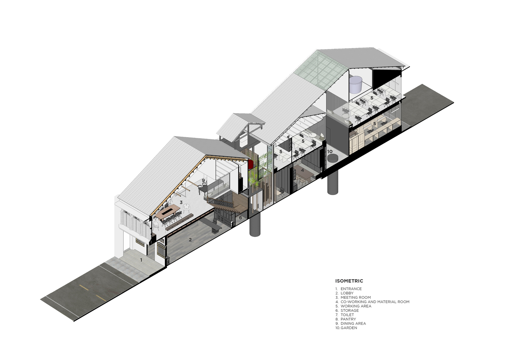 Gallery of A49 Phuket Office Renovation / Architects 49 (Phuket ...