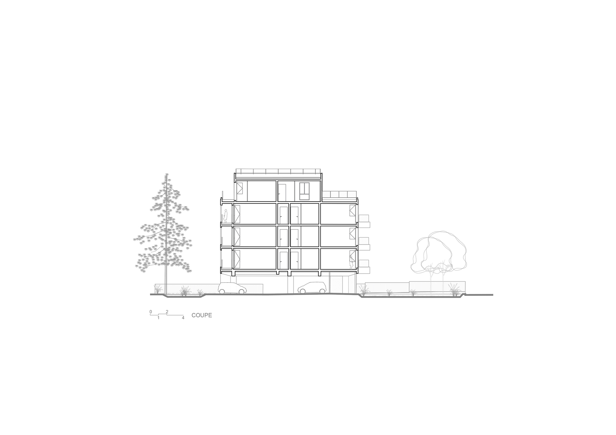 Gallery of 18 Social Housing Units in Valenton / Benjamin Fleury ...