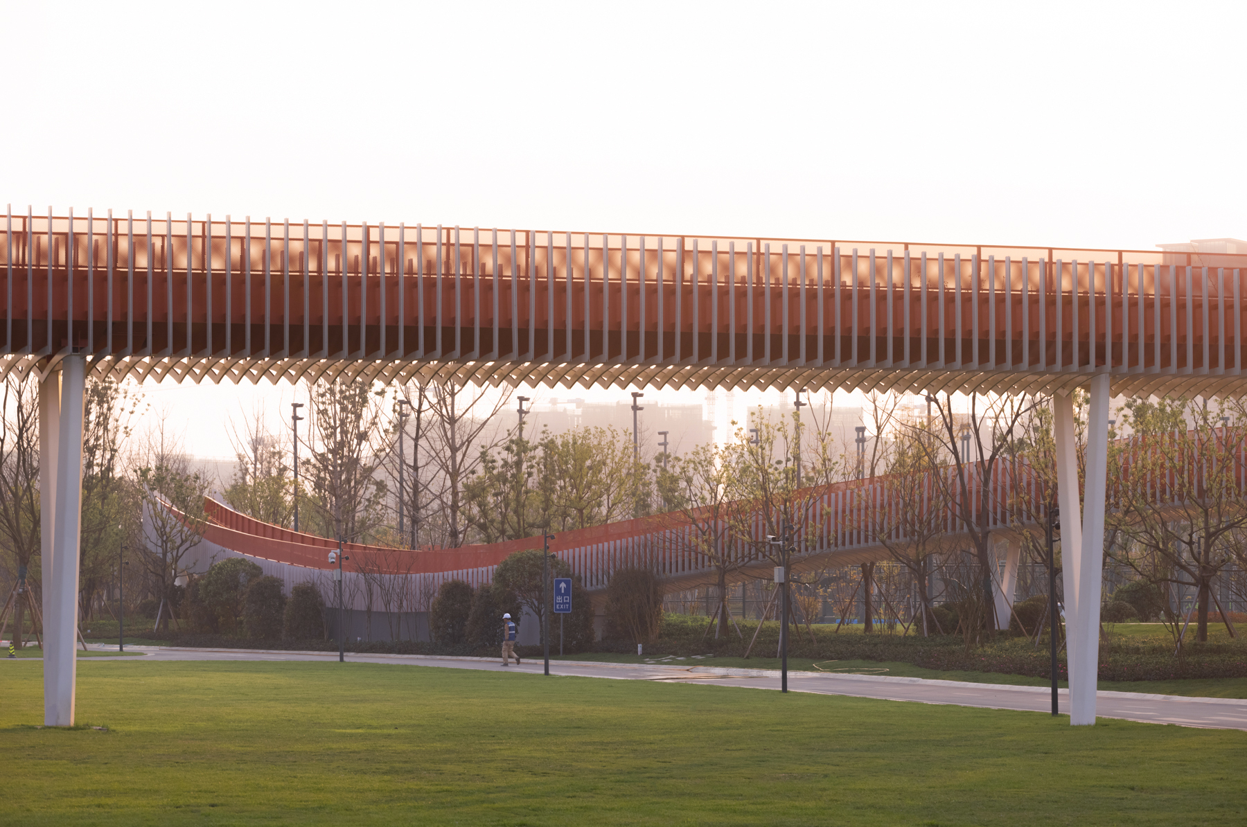 Gallery of Dongan Lake Sports Park Landscape Corridor / Atelier Sizhou - 11