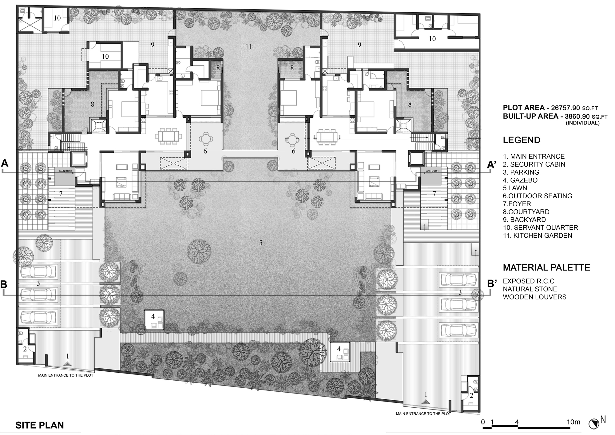 Gallery of Twin Home / The Grid Architects - 14