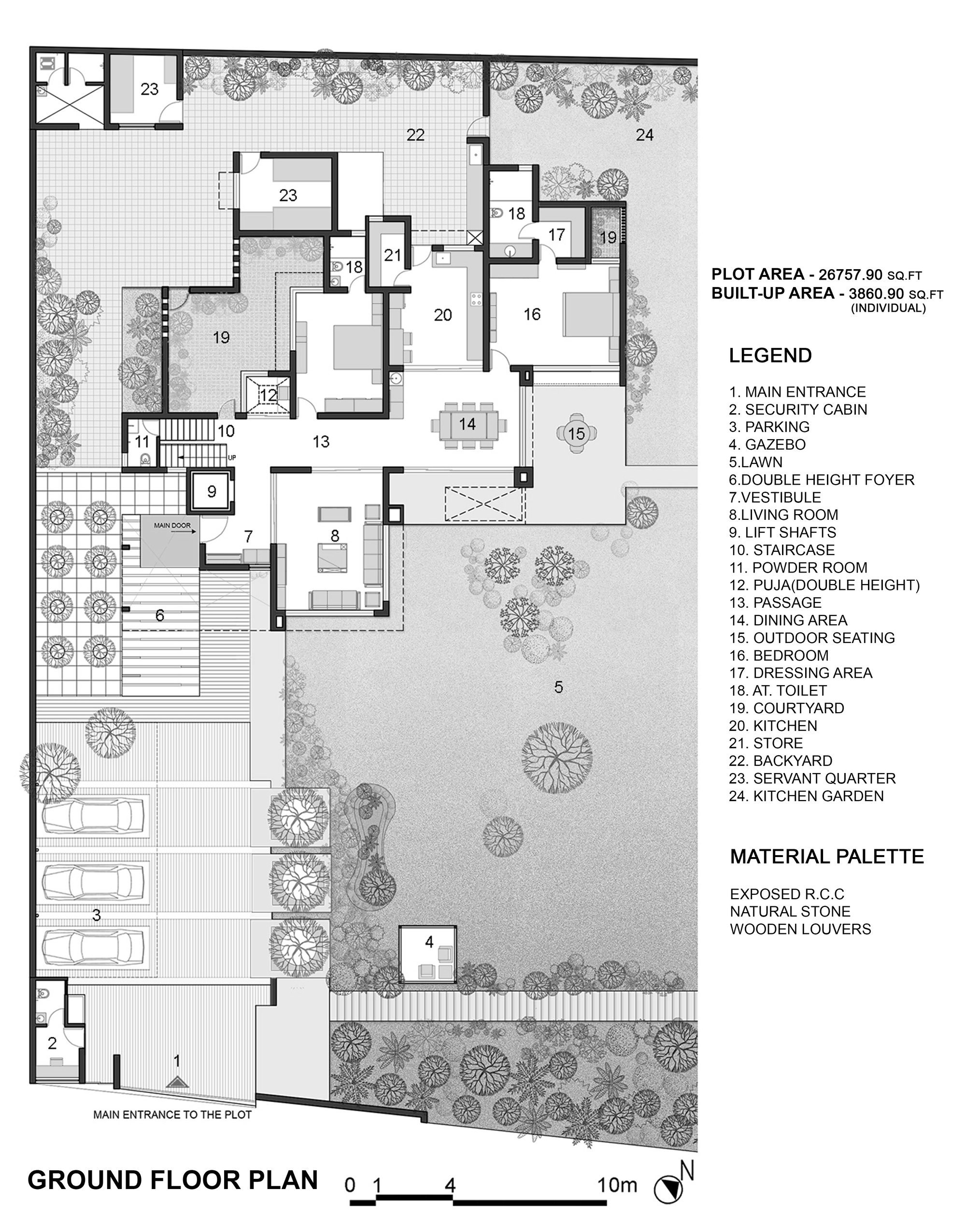 Gallery of Twin Home / The Grid Architects - 15