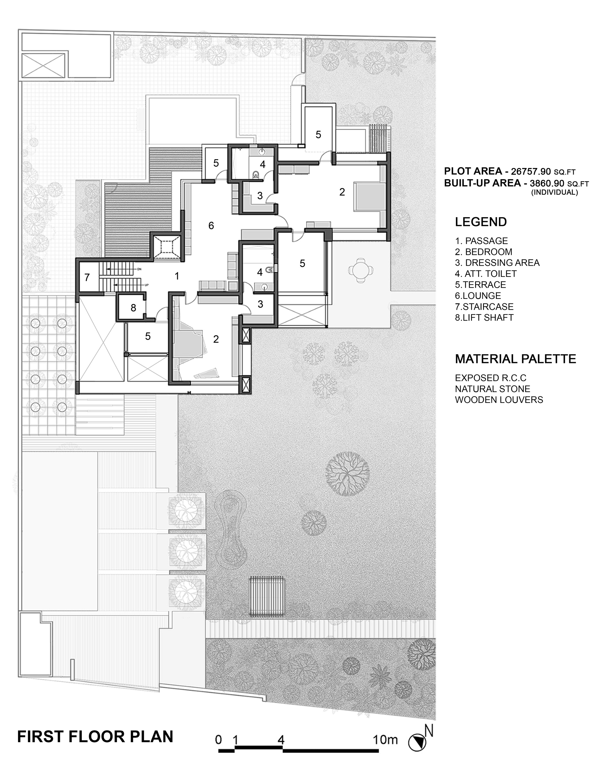 Gallery of Twin Home / The Grid Architects - 16