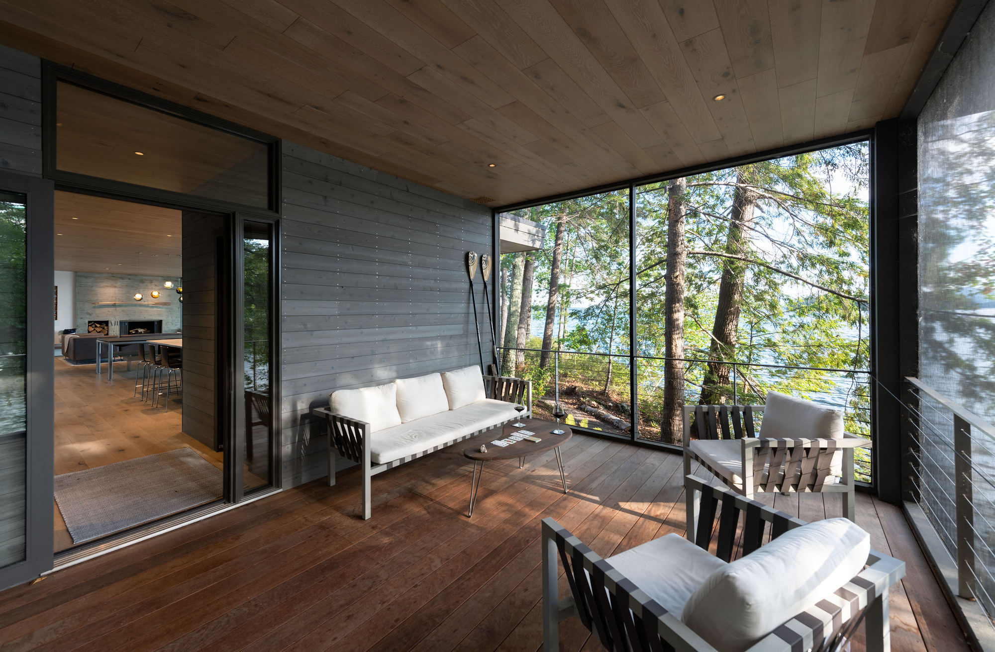 Gallery of Elevated Camp House / Murdough Design Architects - 15