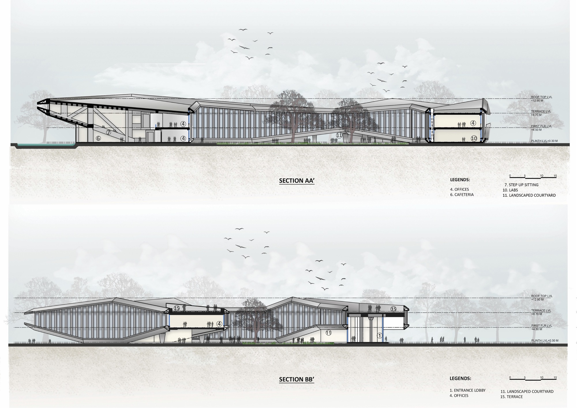 Gallery of The Courtyard Office / Sanjay Puri Architects - 18