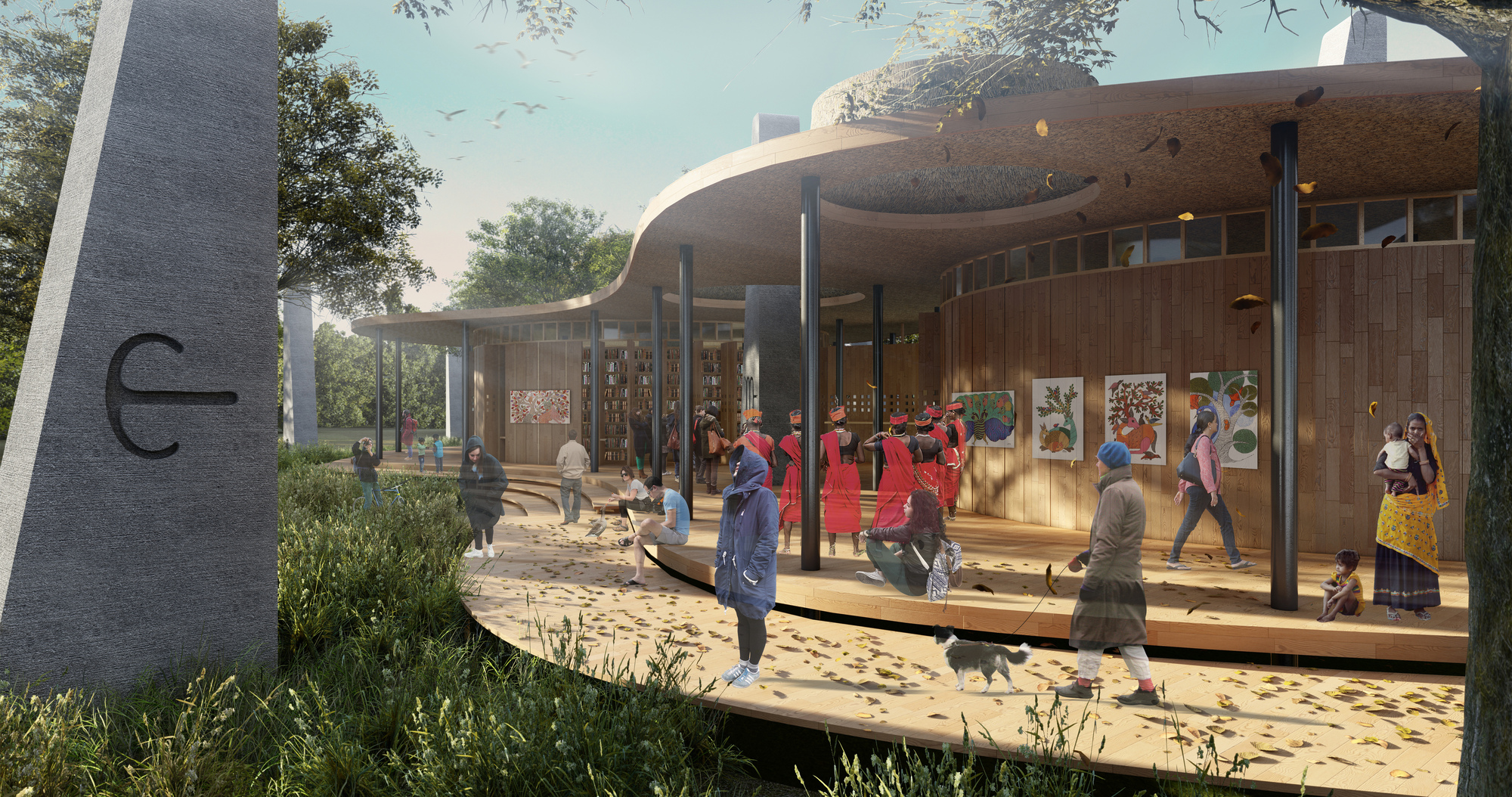 Gallery of A Cinema Complex in Iran and an Immersive Library in India ...