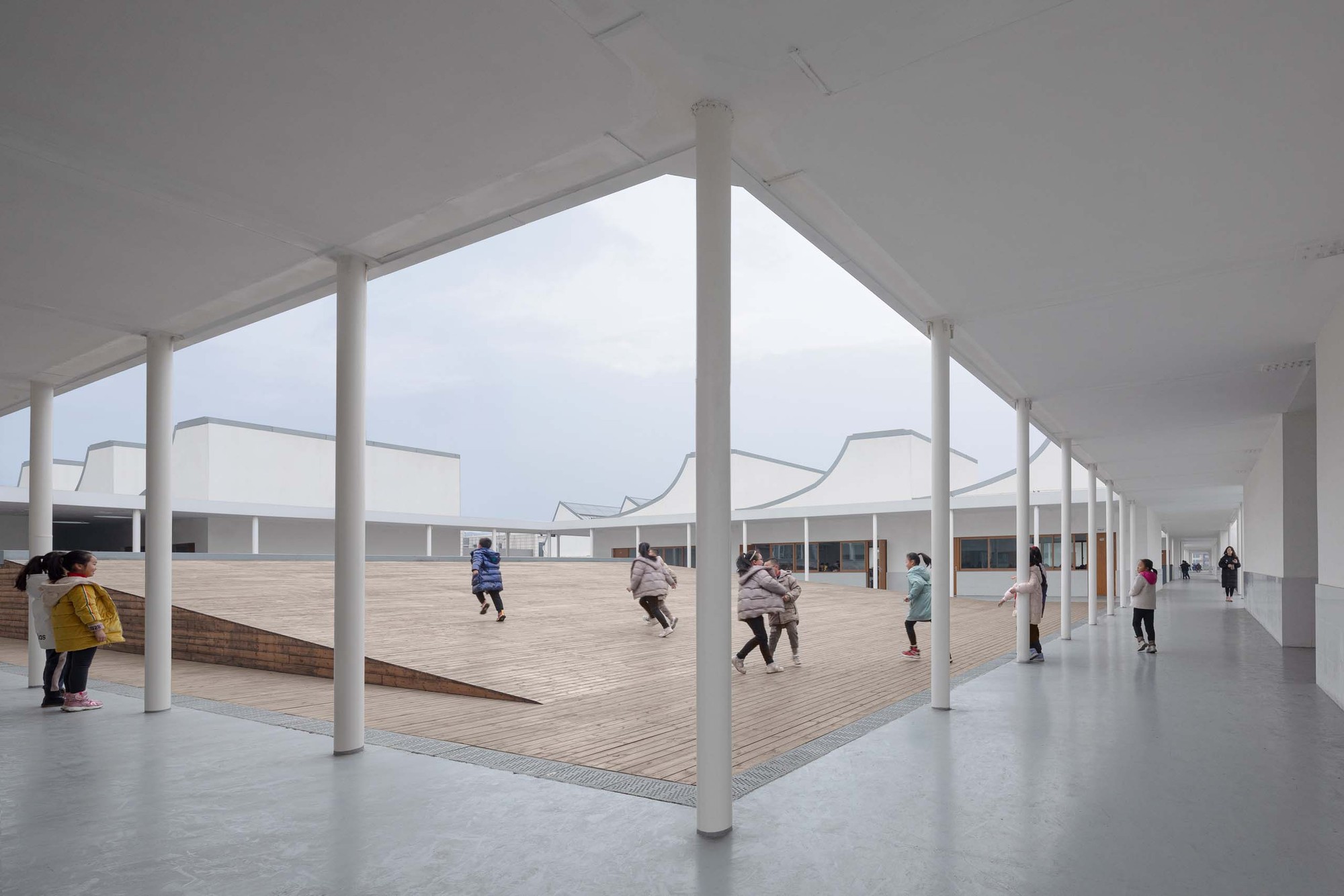 Gallery of Qingyijiang Road Elementary School / TAO (Trace Architecture ...