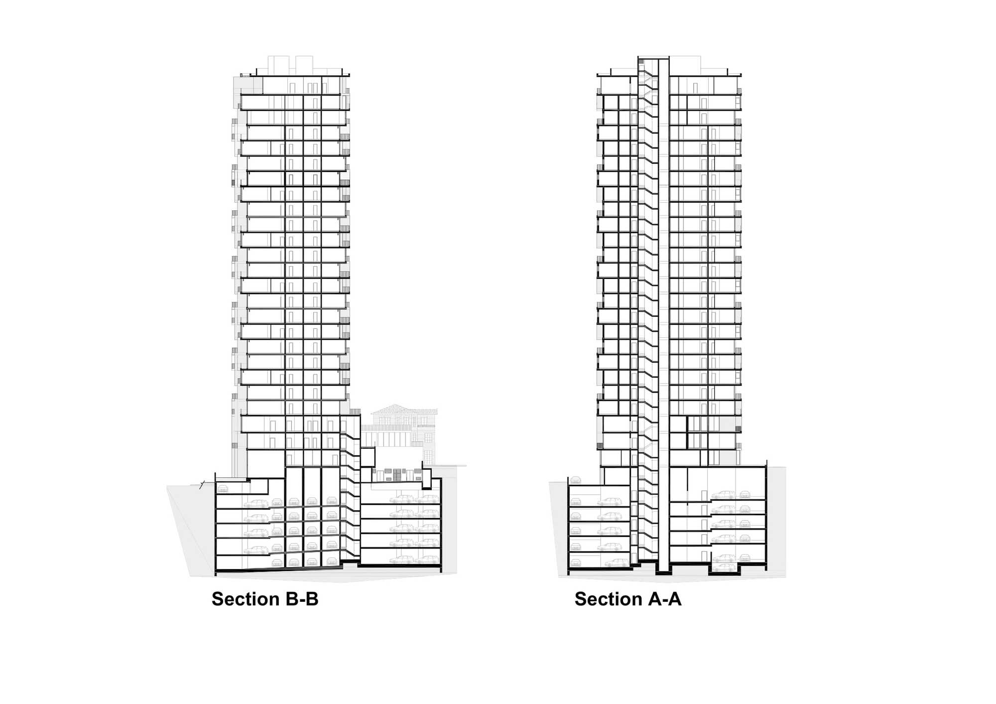 Gallery of Ahad Ha’am Tower / Bar Orian Architects + Schwartz Besnosoff ...