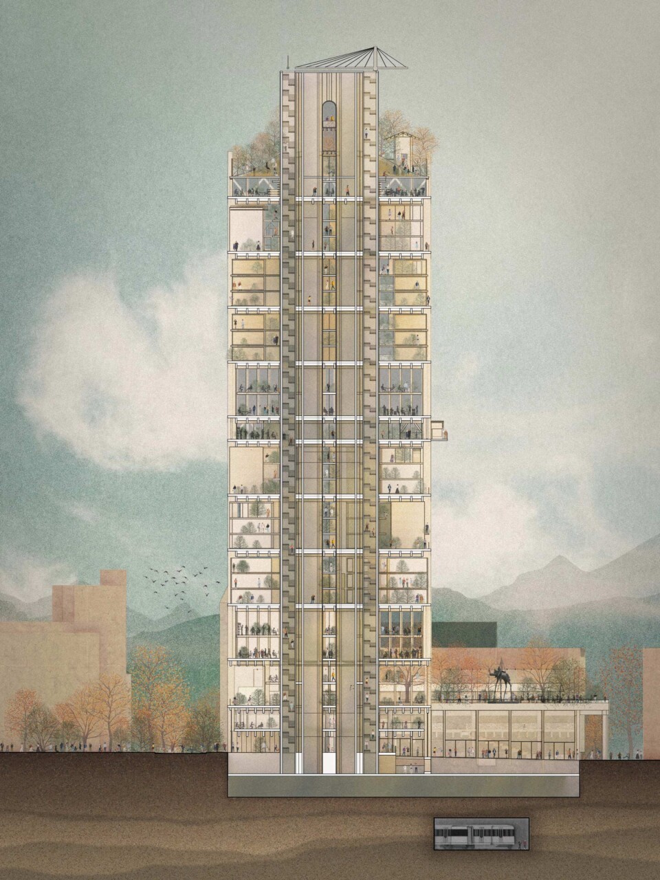 Gallery of Haptic and Ramboll Explore the Future of Timber High-Rise - 7