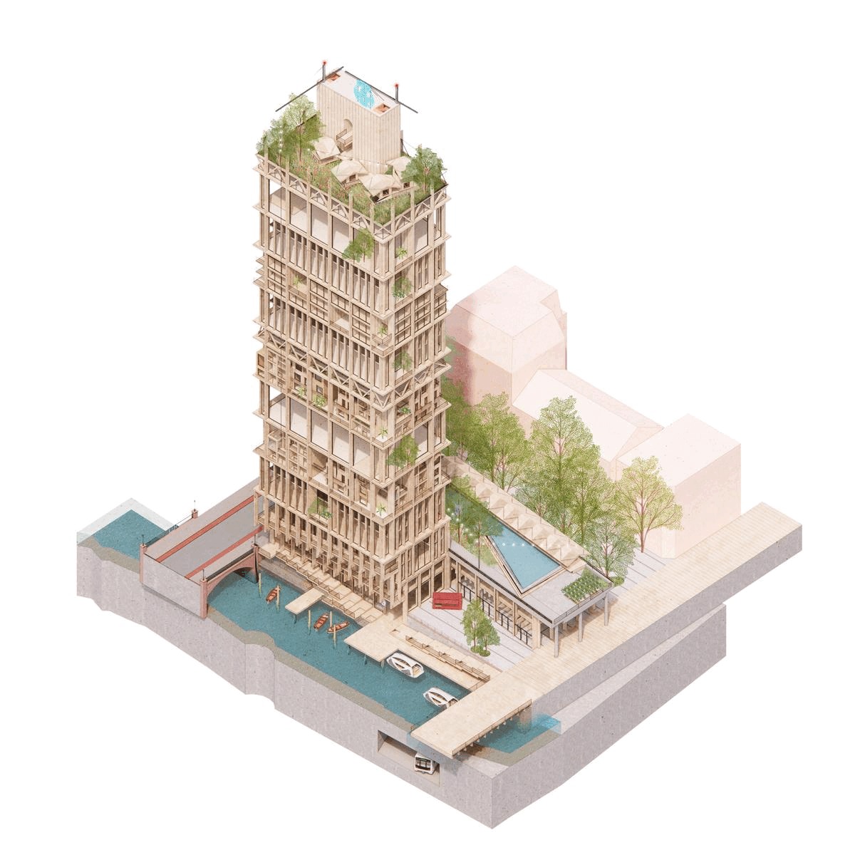 Gallery of Haptic and Ramboll Explore the Future of Timber High-Rise - 9