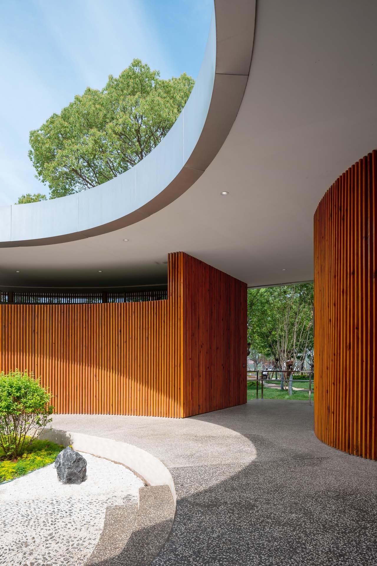 Gallery of Landscape Public Toilet of Liangzi Lake / UP Architecture - 14