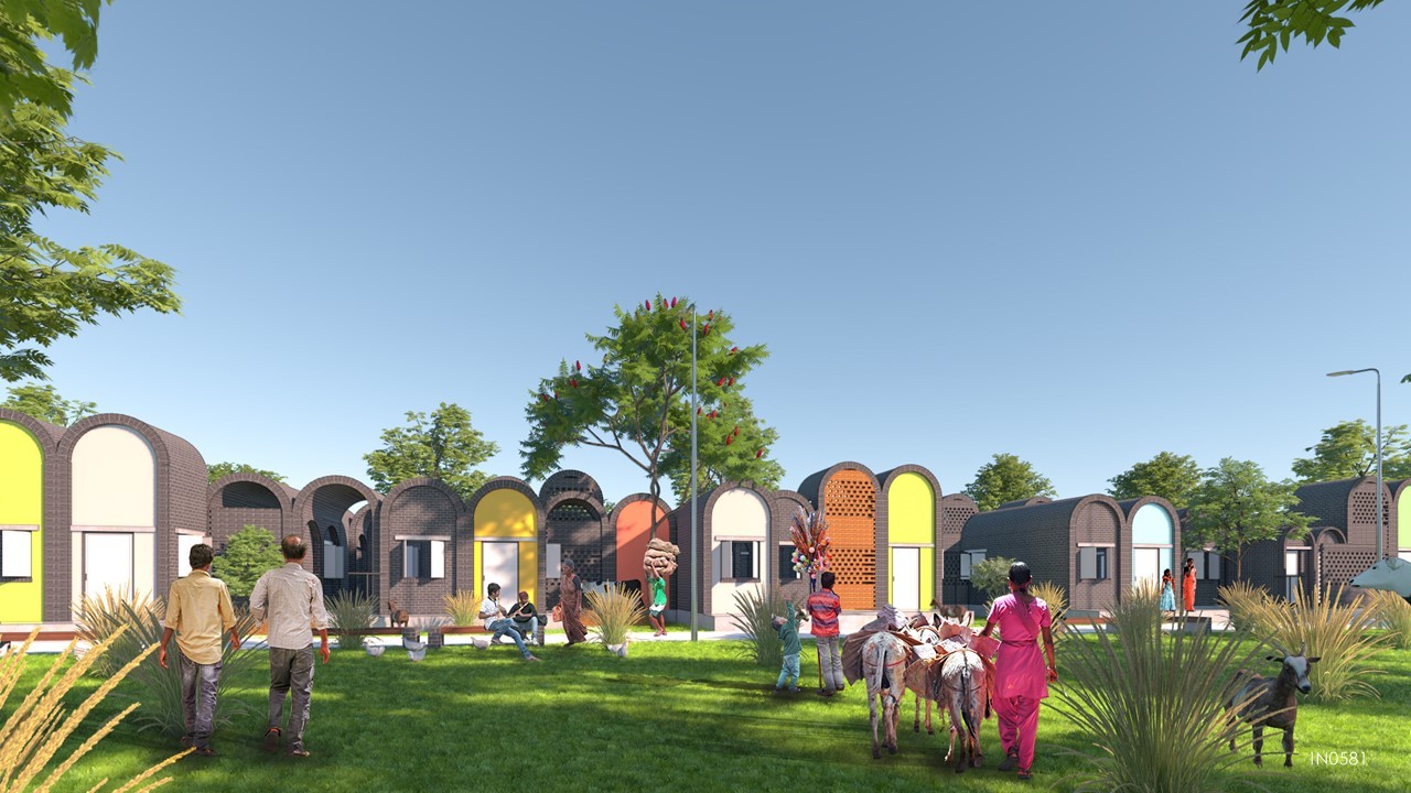 Gallery of A Recyclable and Modular Housing Complex in India and A ...
