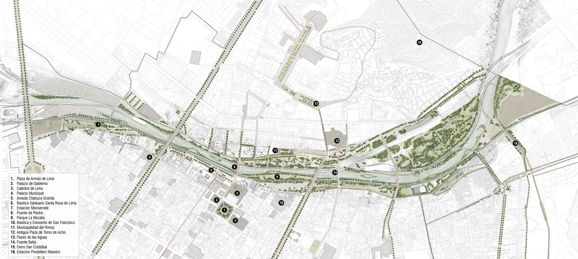 Galería de Proyecto Especial Paisajístico Río Rímac: Corredor verde ...