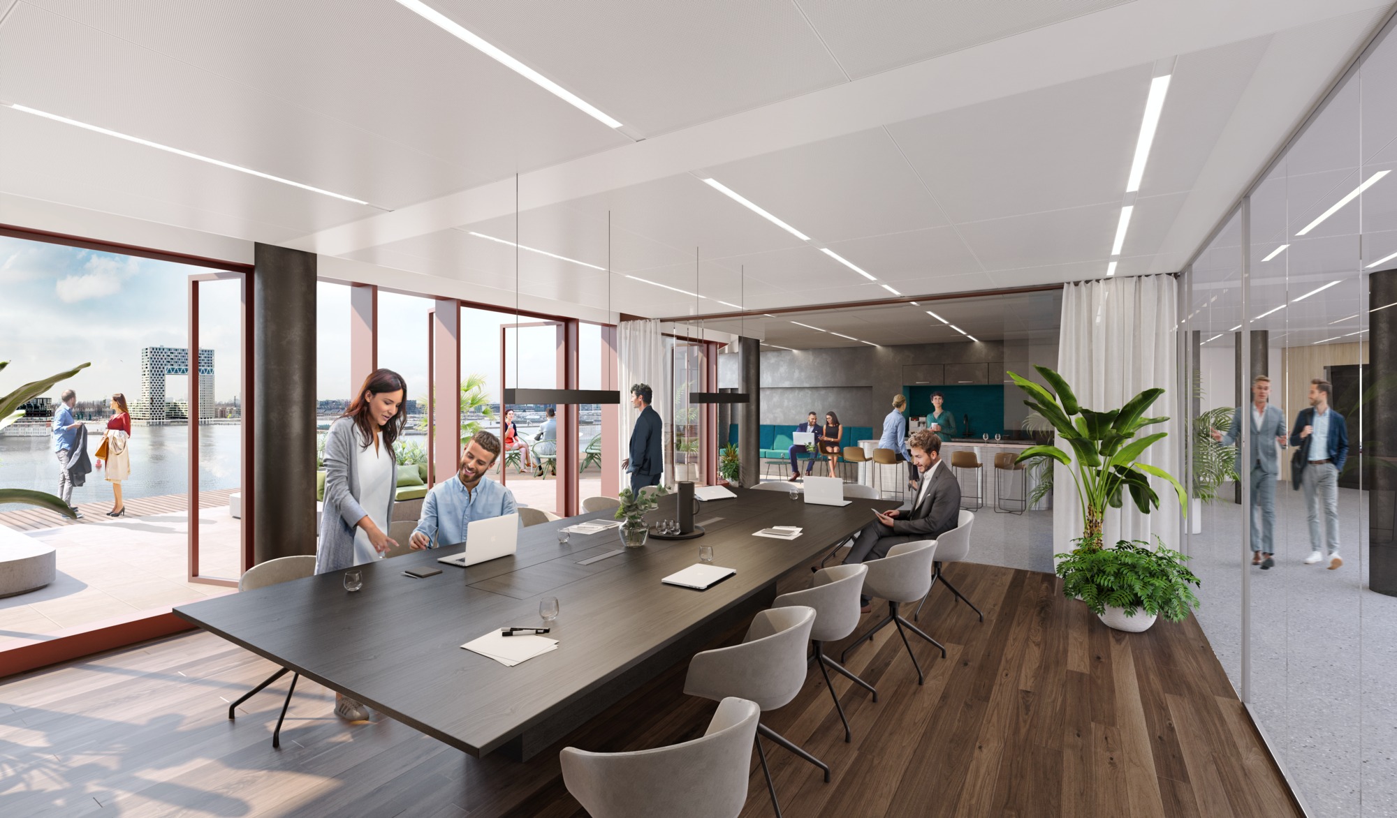 Gallery of Powerhouse Company Designs Waterfront Working and Living ...