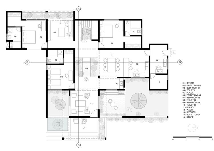 Void House I2a Architects Studio Art Living Void House I2a Architects Studio Art Living