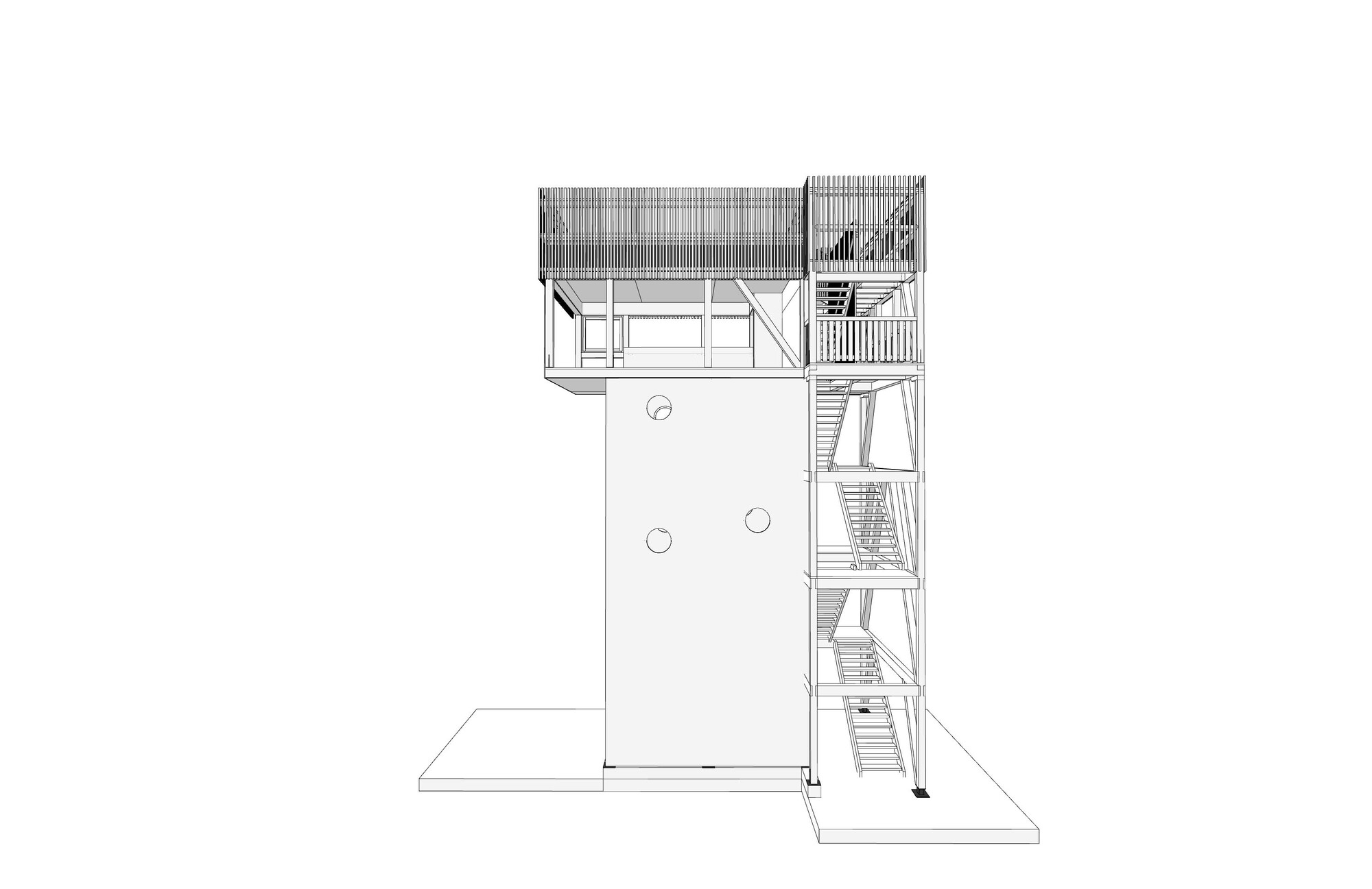 Gallery of form—follies—function Workshop Tower / HARDDECOR ARCHITEKTUR ...